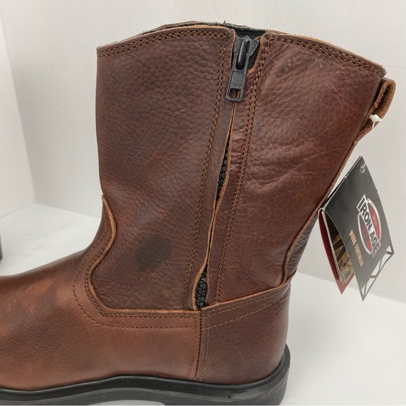 Iron Age | Shoes | Iron Age Size 9w Mens Brown Wellington Side Zip ...